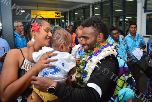 Families, fans greet Team Fiji - The Fiji Times