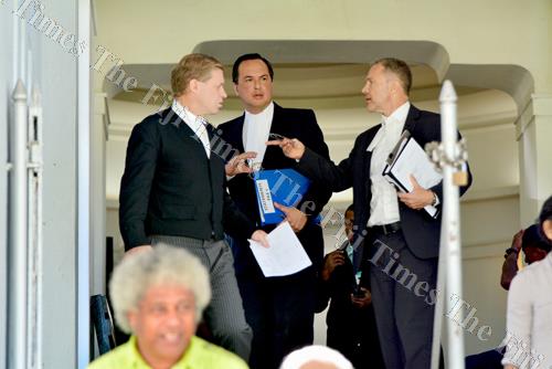 Wesley takes stand - The Fiji Times