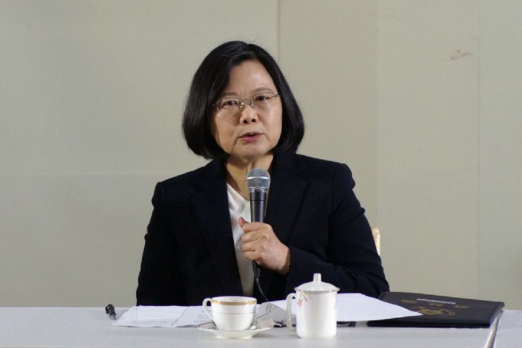 Tsai meets Solomon Islands, Nauru leaders in Taipei - The Fiji Times