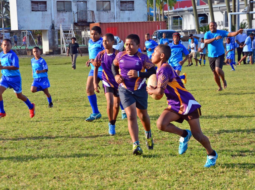 Kaji Rugby: Dudley Intermediate thrashes Holy Trinity School - The Fiji ...