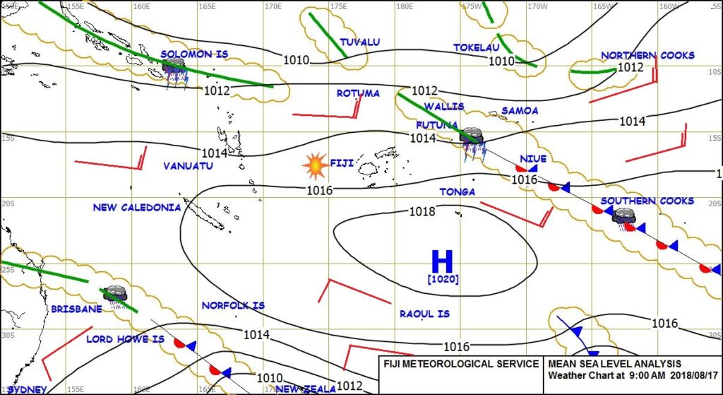 Weather watch: Showers forecast for northern parts of Fiji - The Fiji Times