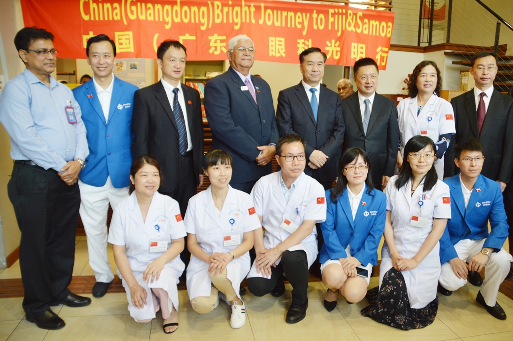 Chinese eye specialists conduct 60-plus free surgeries in Fiji, in a ...