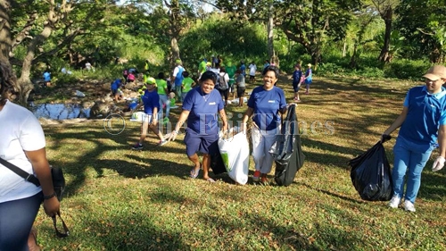 75 take part in clean-up drive - The Fiji Times