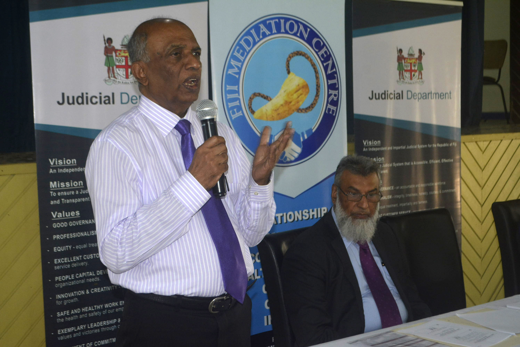 Chandra highlights benefits of mediation - The Fiji Times