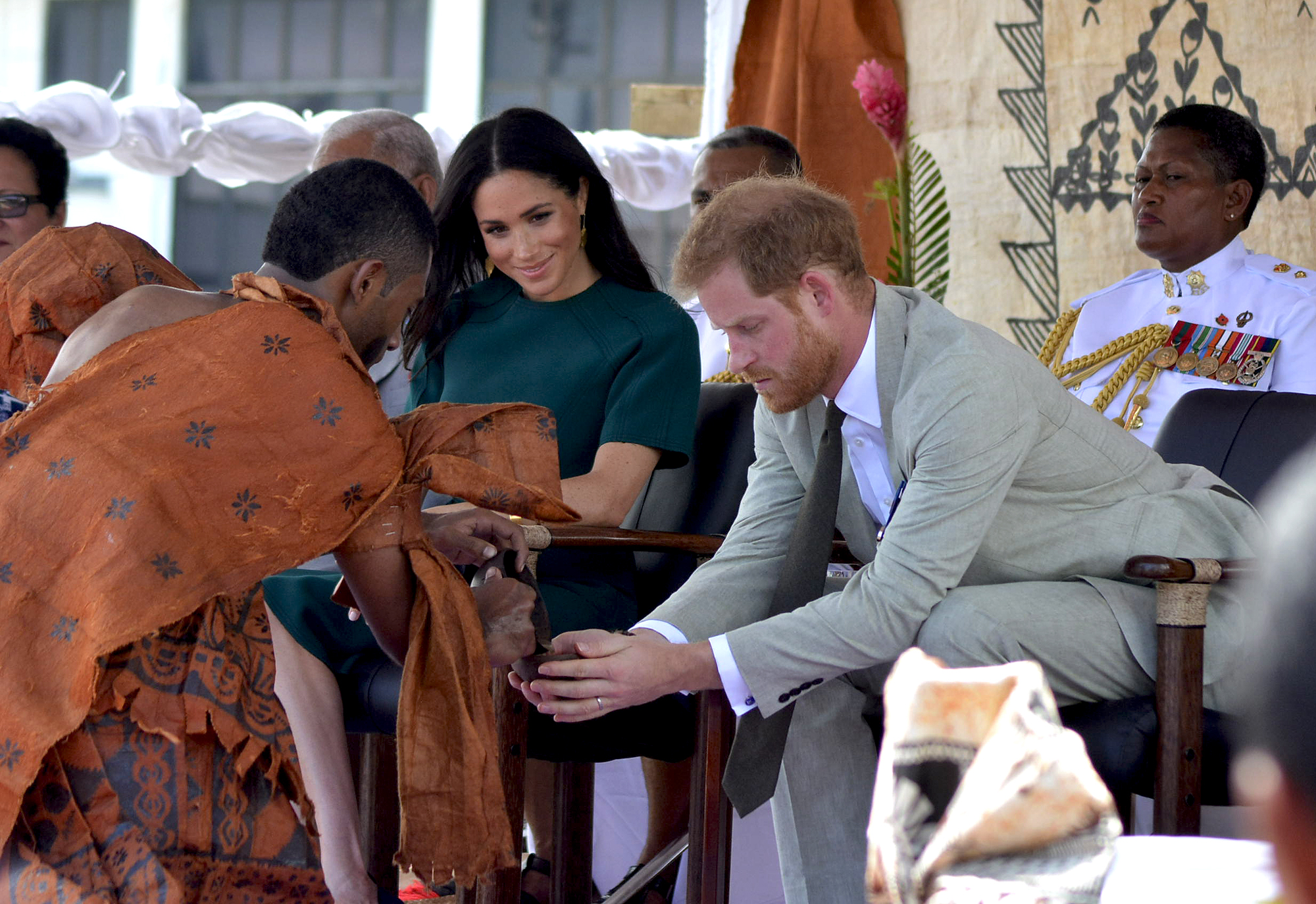 Harry and Meghan Fiji visit: Nagatarogo proud of his role as cup bearer ...