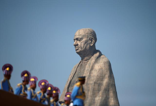 India inaugurates world's tallest statue to celebrate independence hero ...