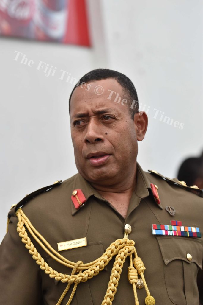 Kalouniwai appointed Commander RFMF - The Fiji Times