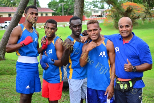 Police officers eye boxing dominance - The Fiji Times