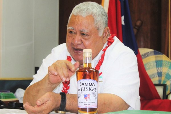 SROS launches Samoa whiskey - The Fiji Times