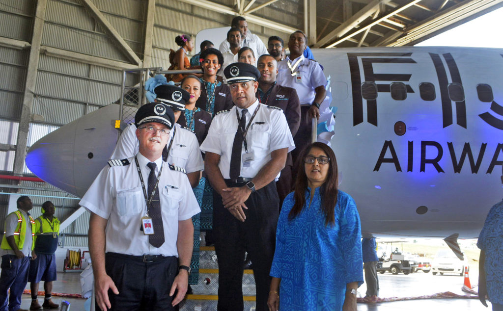First commercial flight for aircraft - The Fiji Times