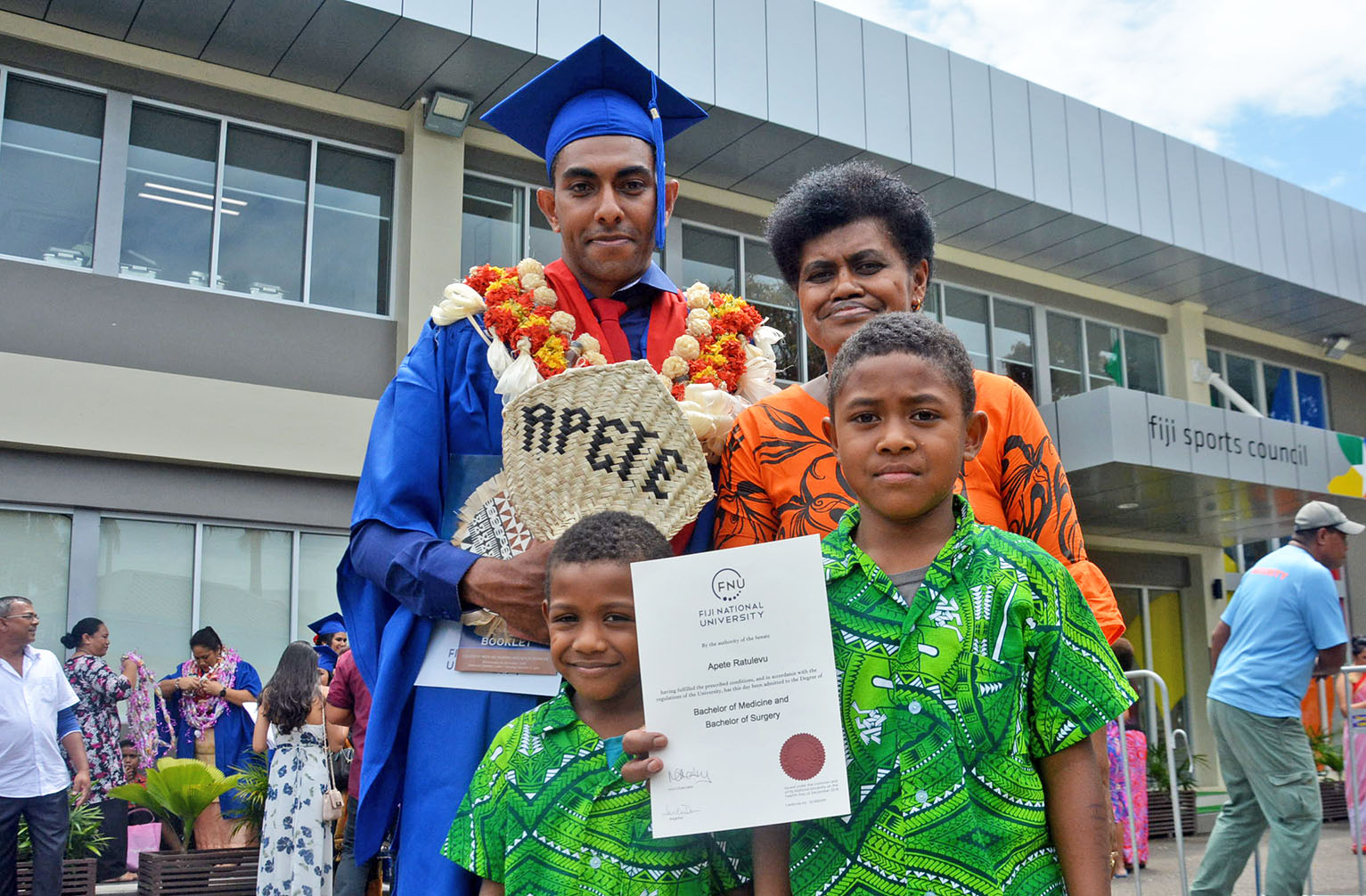 'This is for mom' - The Fiji Times