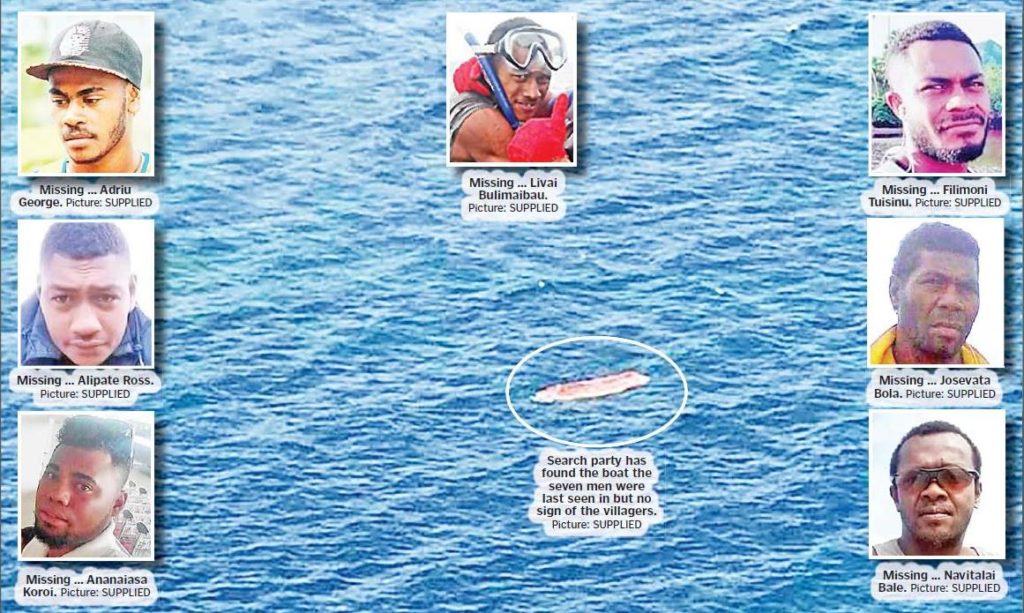 Lost at sea - Families pray for safe return of missing men - The Fiji Times