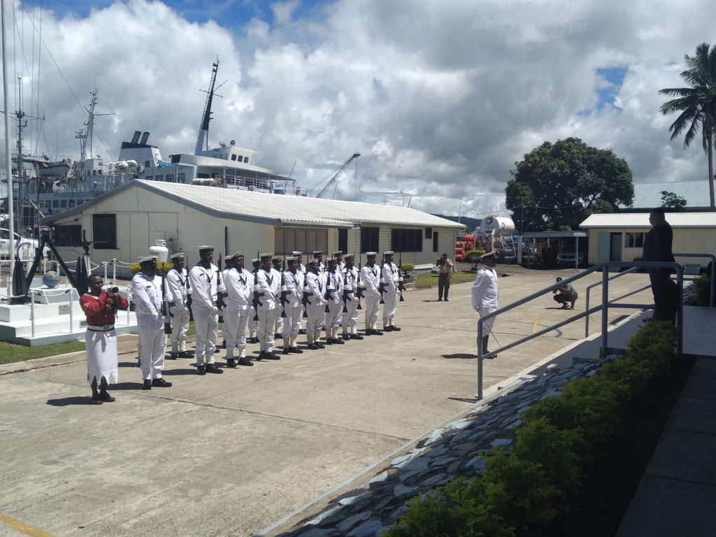 Defence minister visits disciplined forces - The Fiji Times