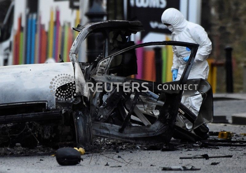 Four arrested over Northern Ireland car bomb, New IRA suspected - The ...
