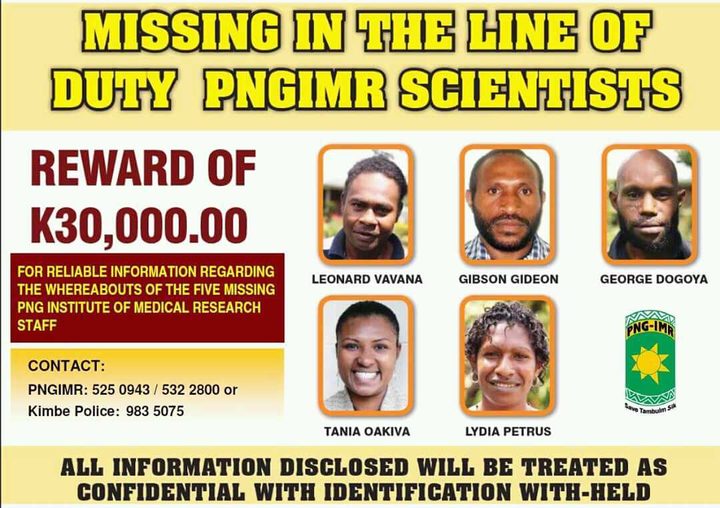 PNG police close investigation into disappearance of five scientists ...