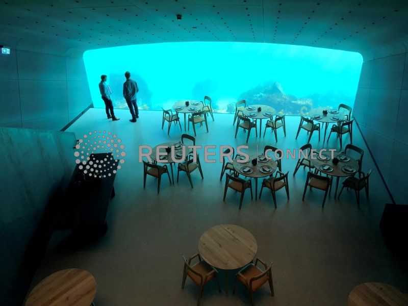 Going 'Under': Europe's first underwater restaurant opens in Norway ...
