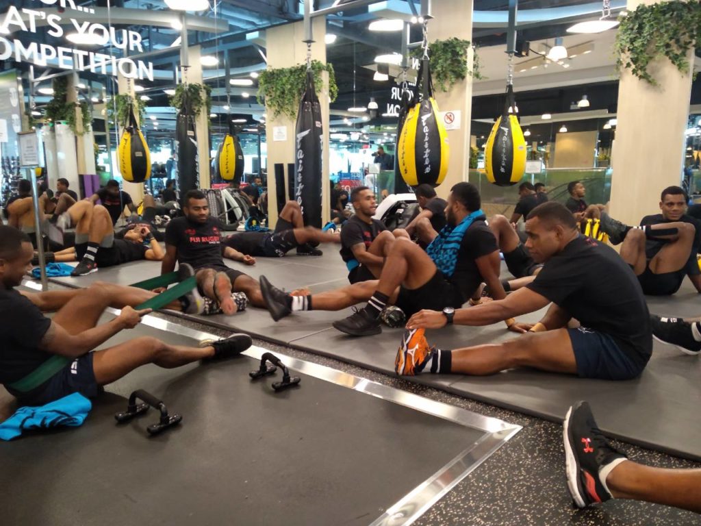 Hong Kong 7s: Gym session for Fiji 7s boys - The Fiji Times