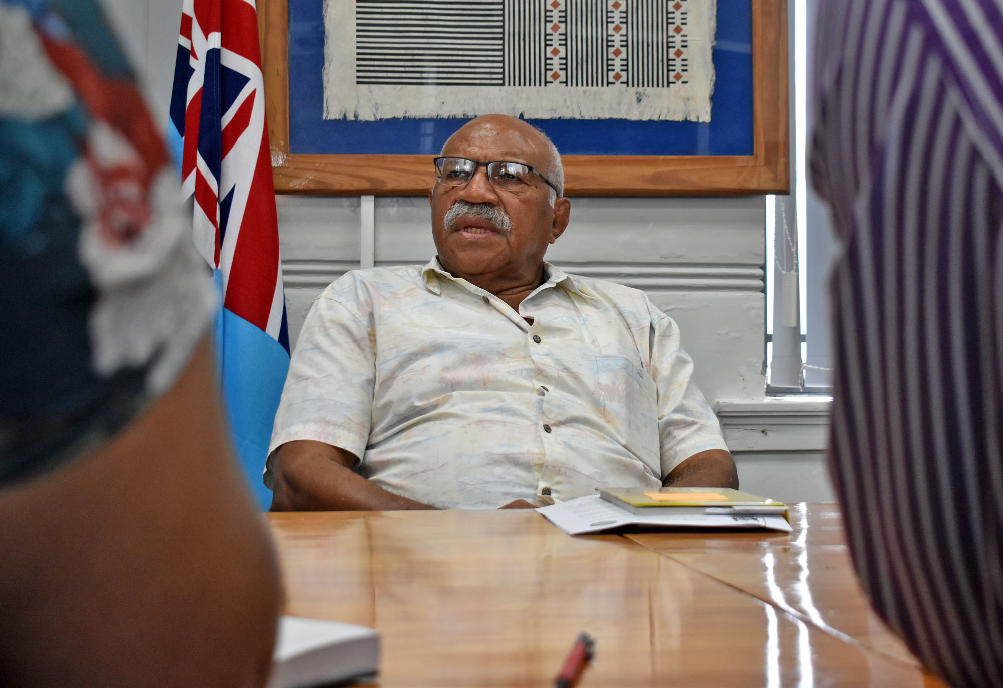 Rabuka presents petition to Guterres - The Fiji Times