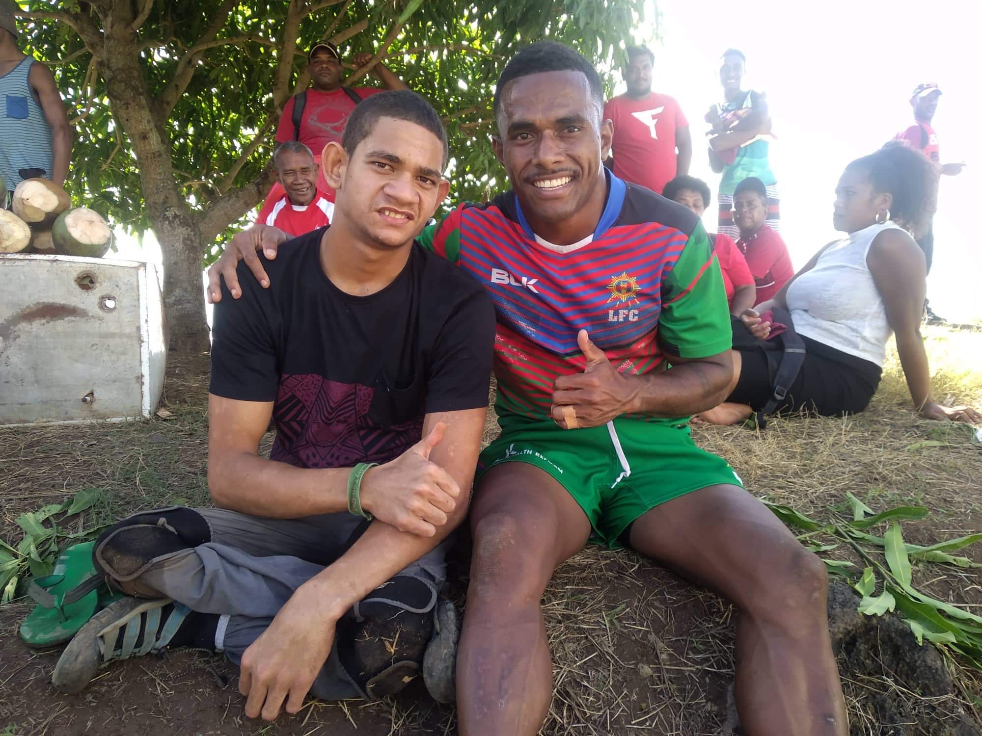 Welagi teenager with special needs meets rugby stars - The Fiji Times