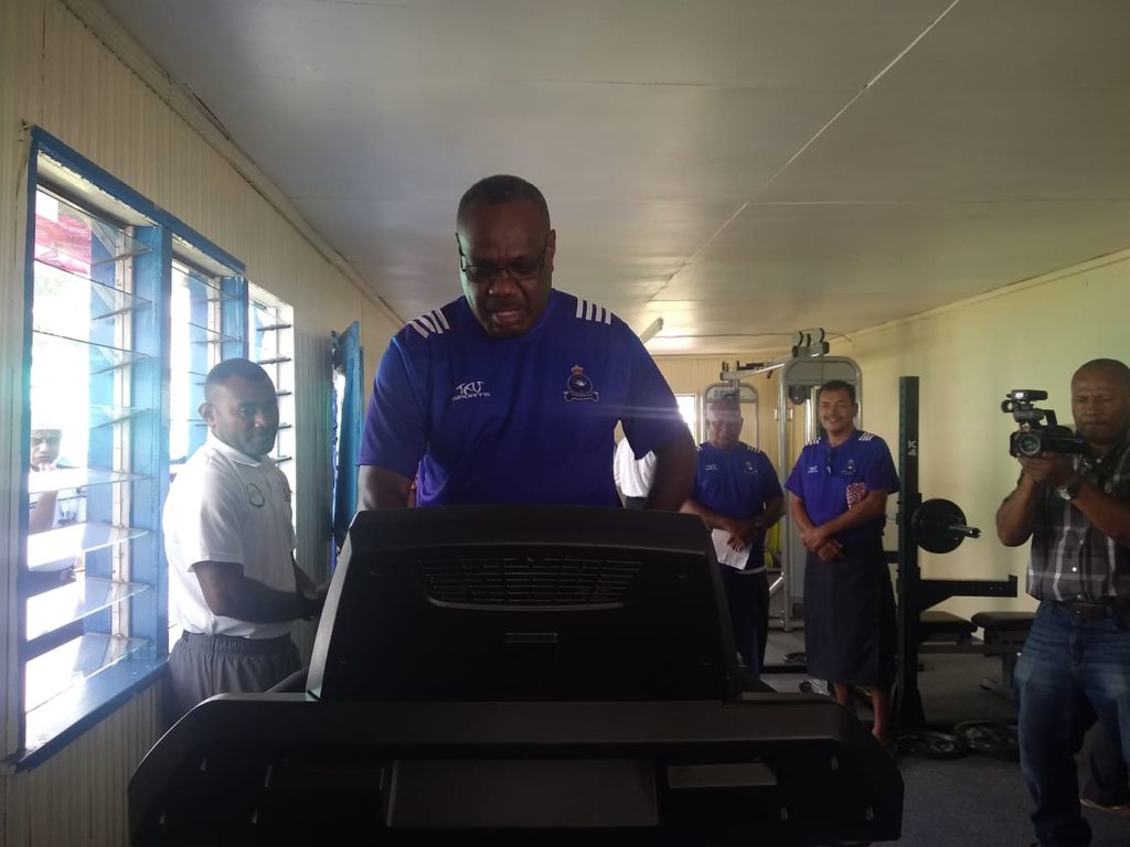 New gym opens at Labasa Police Station - The Fiji Times
