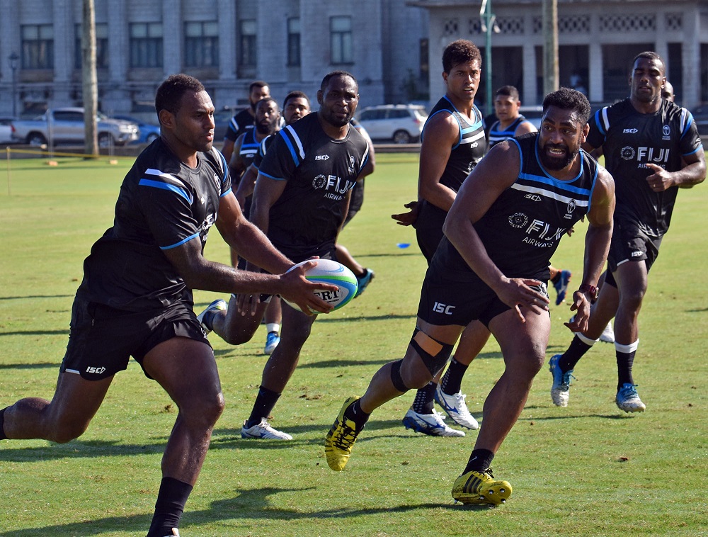 Flying Fijians work on improving fitness level - The Fiji Times