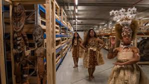 Sacred Pacific Island artefacts make record move to Western Sydney ...