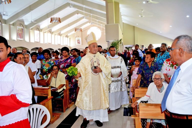 Catholics celebrate opening of refurbished church - The Fiji Times