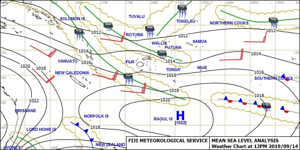 Weather watch: Trough of low pressure continues to affect the group ...