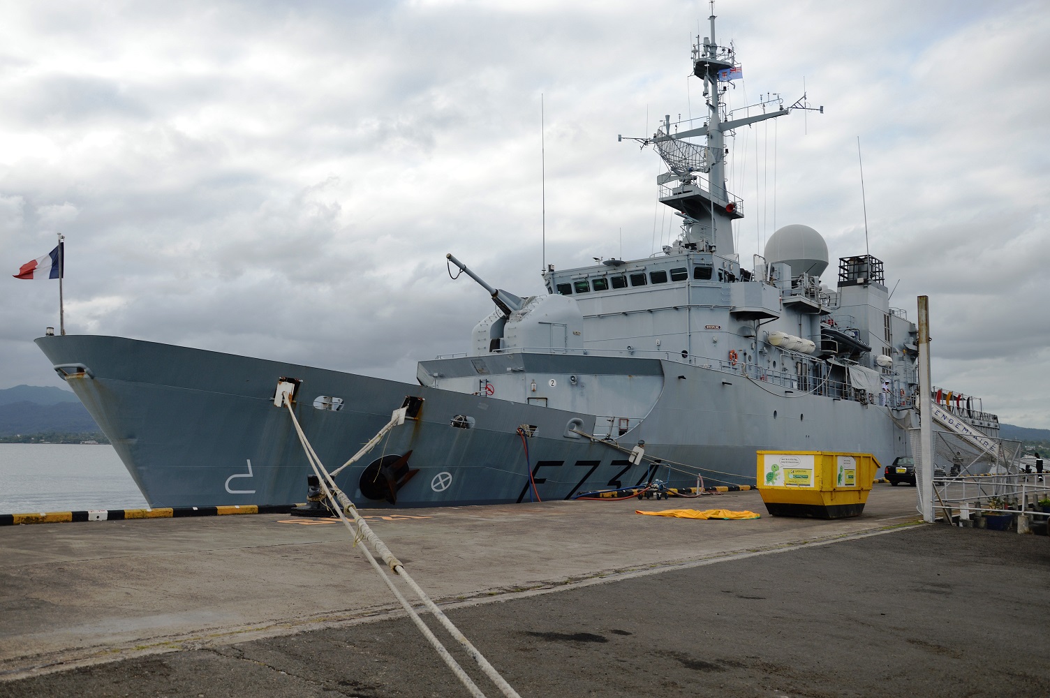 French navy ship calls into Fiji port - The Fiji Times