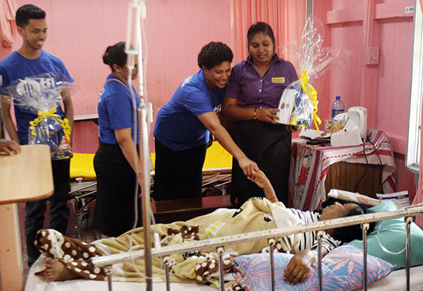 TFL staff visit Wainibokasi Hospital - The Fiji Times