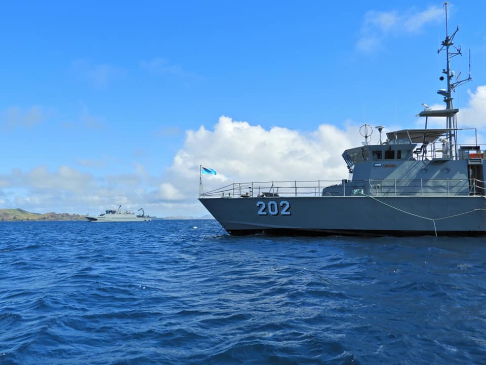 New survey vessel RFNF Volasiga arrives in Fiji - The Fiji Times