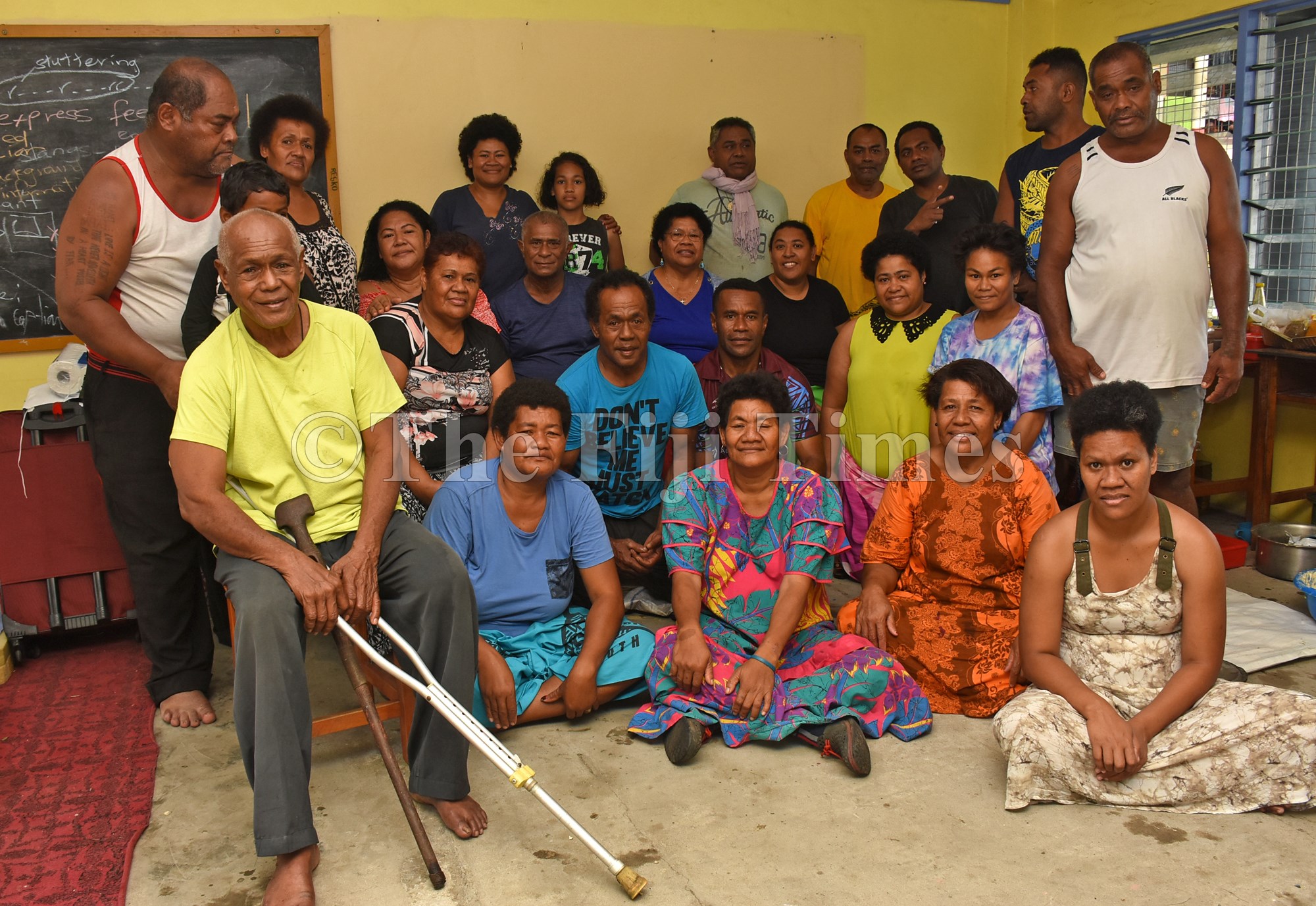 Two-week family reunion spent with evacuees - The Fiji Times