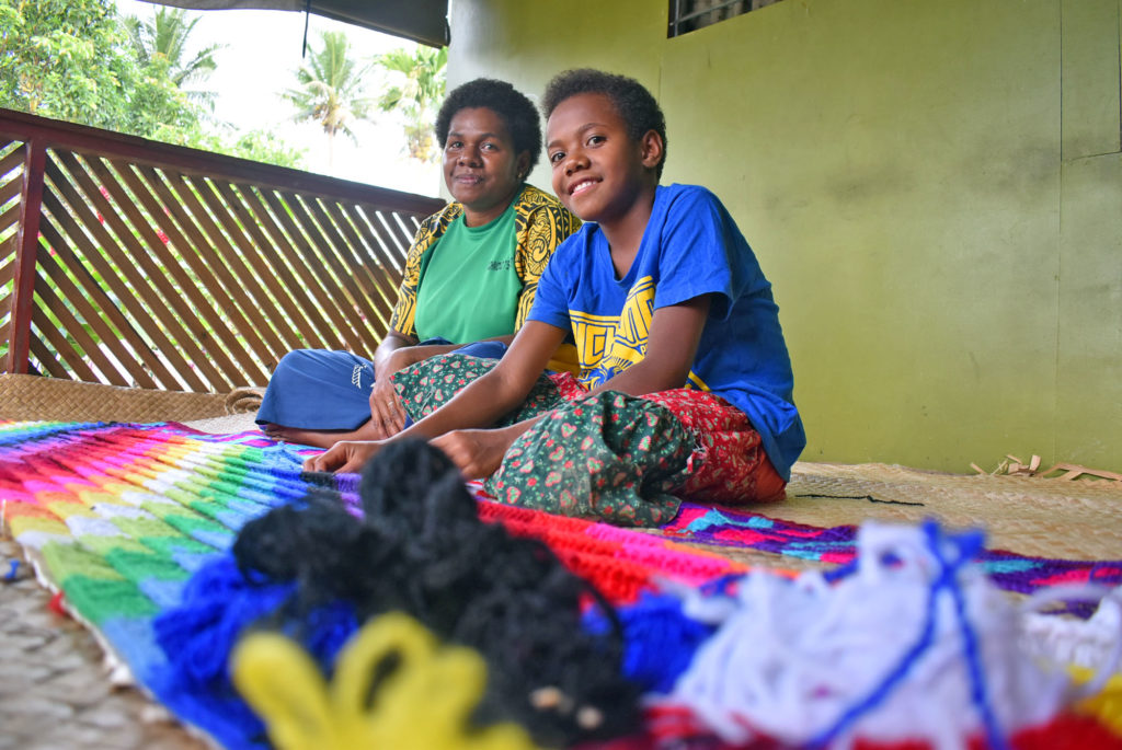 Young 'skilled' weaver - The Fiji Times