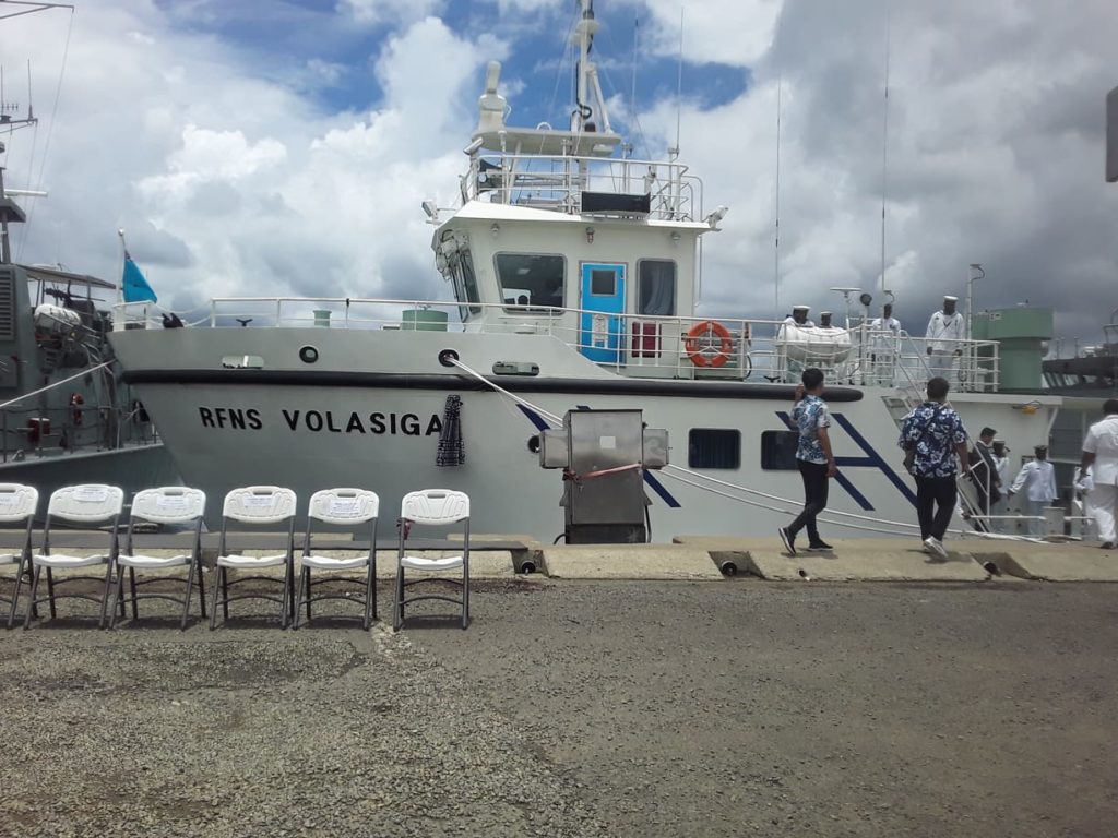 RFNS Volasiga commissioned; Boost for hydrographic work - The Fiji Times