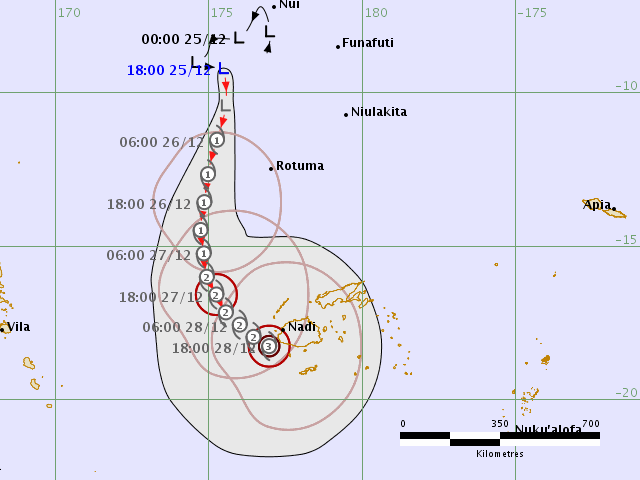Tropical cyclone warning remains for Rotuma - The Fiji Times