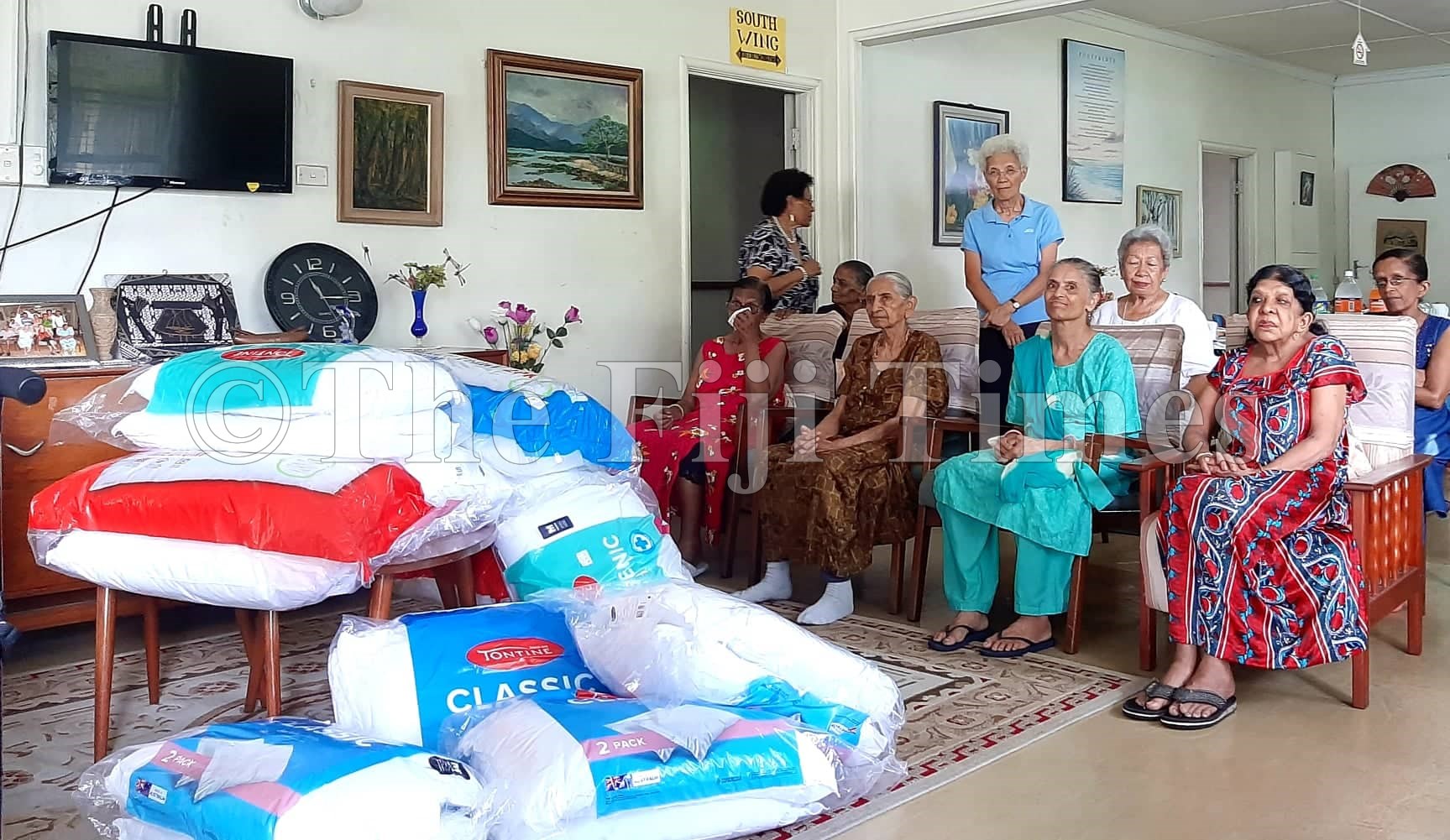 Timely donation for Pearce Home - The Fiji Times