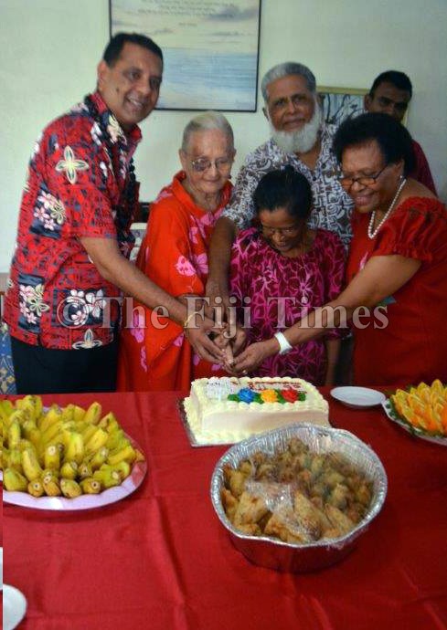 Valentine's cheer for the elderly - The Fiji Times