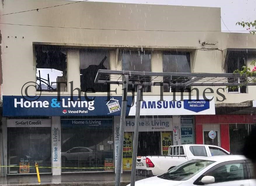 Fire destroys several Nadi business outlets - The Fiji Times