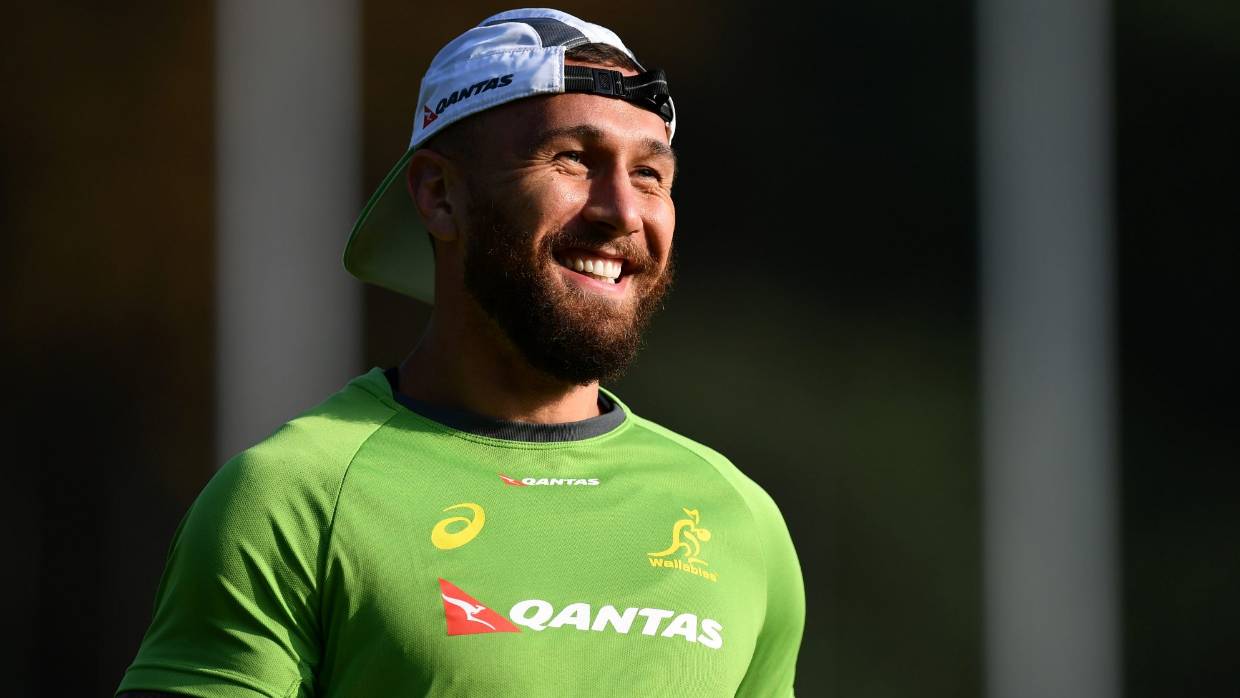 Former Wallaby Quade Cooper shows off his NFL skills - The Fiji Times