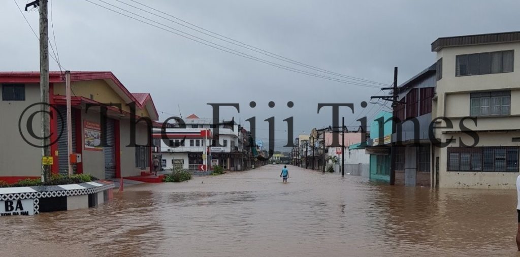 STC Harold: Floodwaters enter Ba Town - The Fiji Times