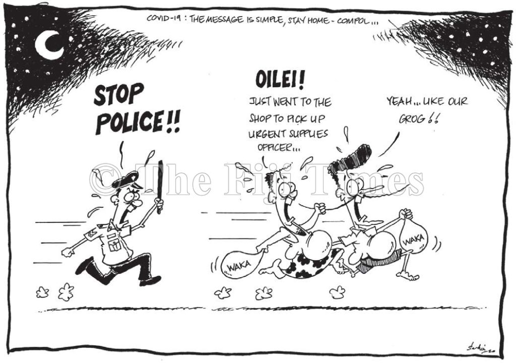 Cartoon for the day – 13th April 2020 - The Fiji Times