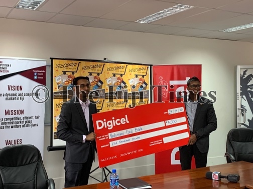Digicel contributes $5000 towards Veilomani Food Bank initiative - The ...