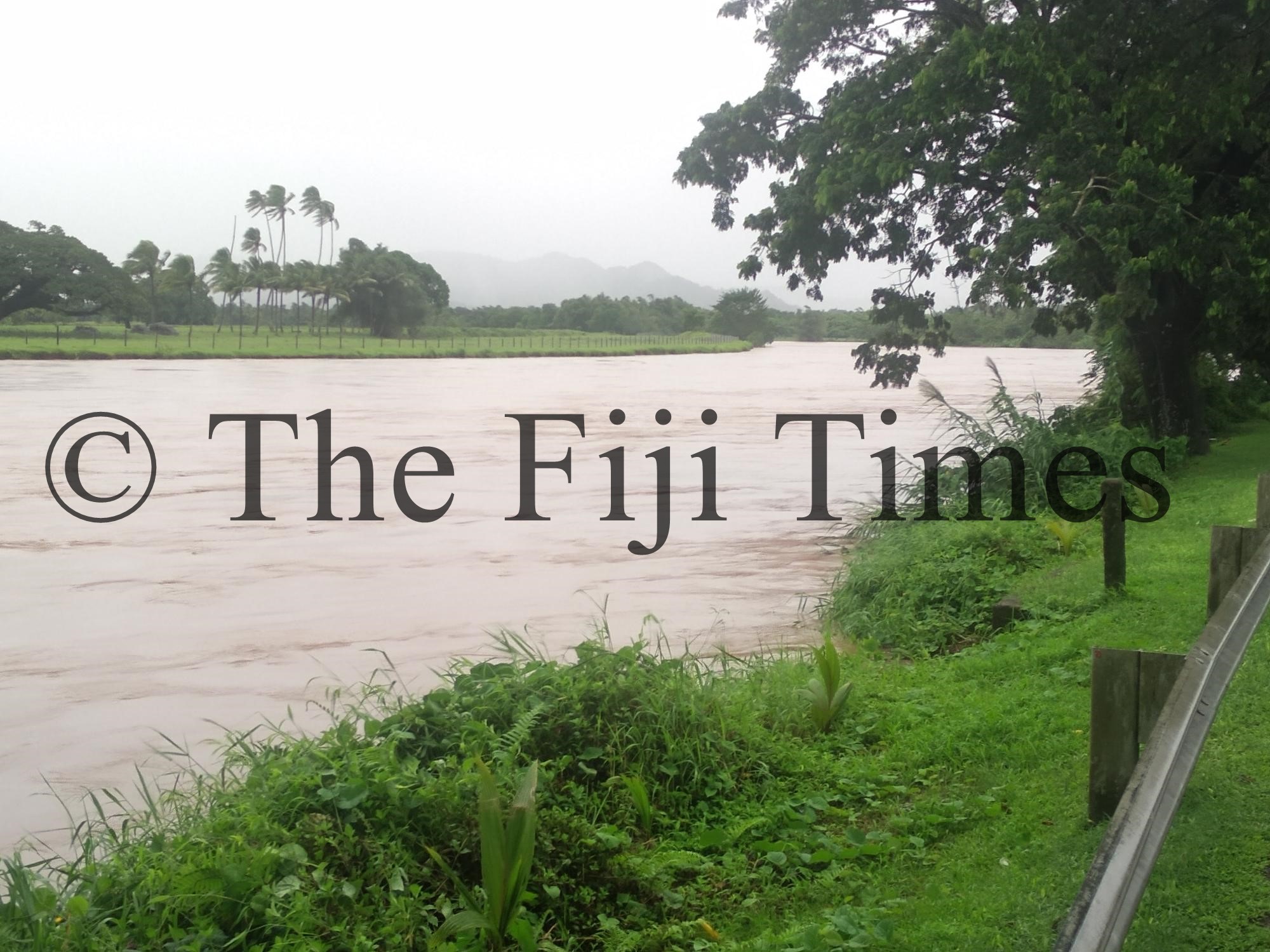STC Harold: Navua river rises above alert level - The Fiji Times