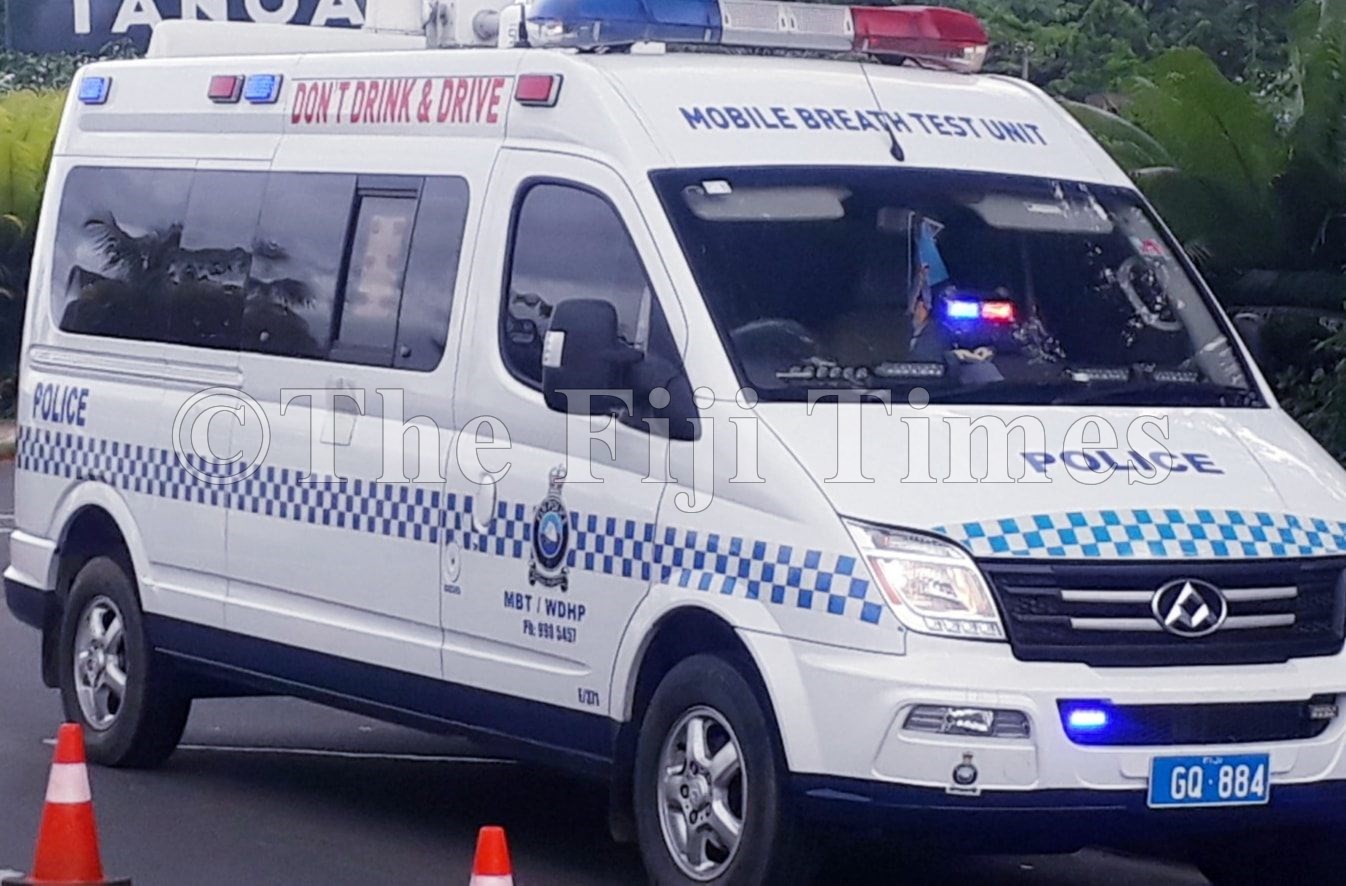 Police booze buses out conducting random alcohol tests - The Fiji Times