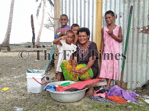 Cyclone leaves family homeless, good Samaritans help out - The Fiji Times
