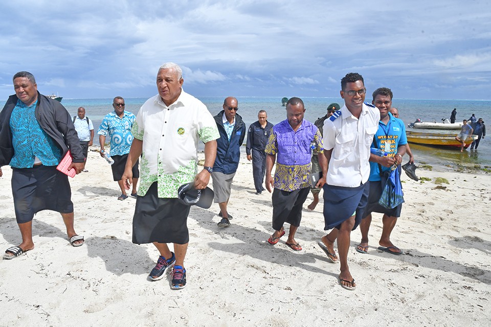 PM visits Lau affected areas - The Fiji Times