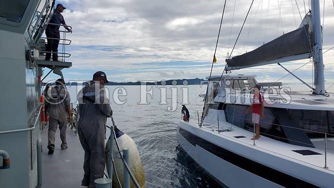 Singaporean man rescued by Fijian navy - The Fiji Times