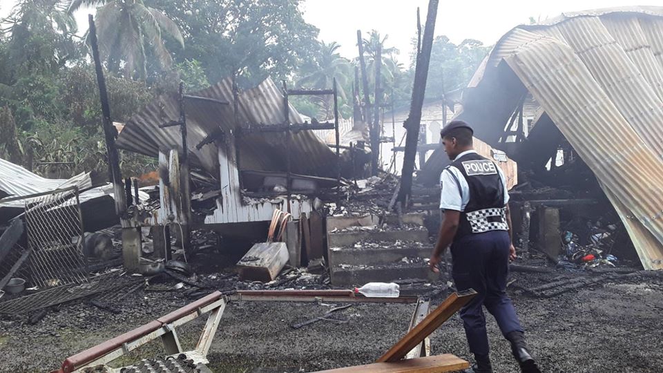Eight escape burning home in Lami - The Fiji Times