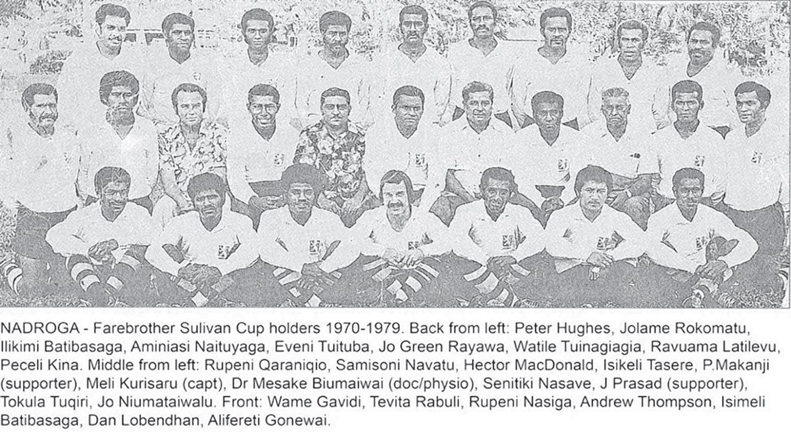 Nadroga’s secret ingredients in 9 years rule - The Fiji Times