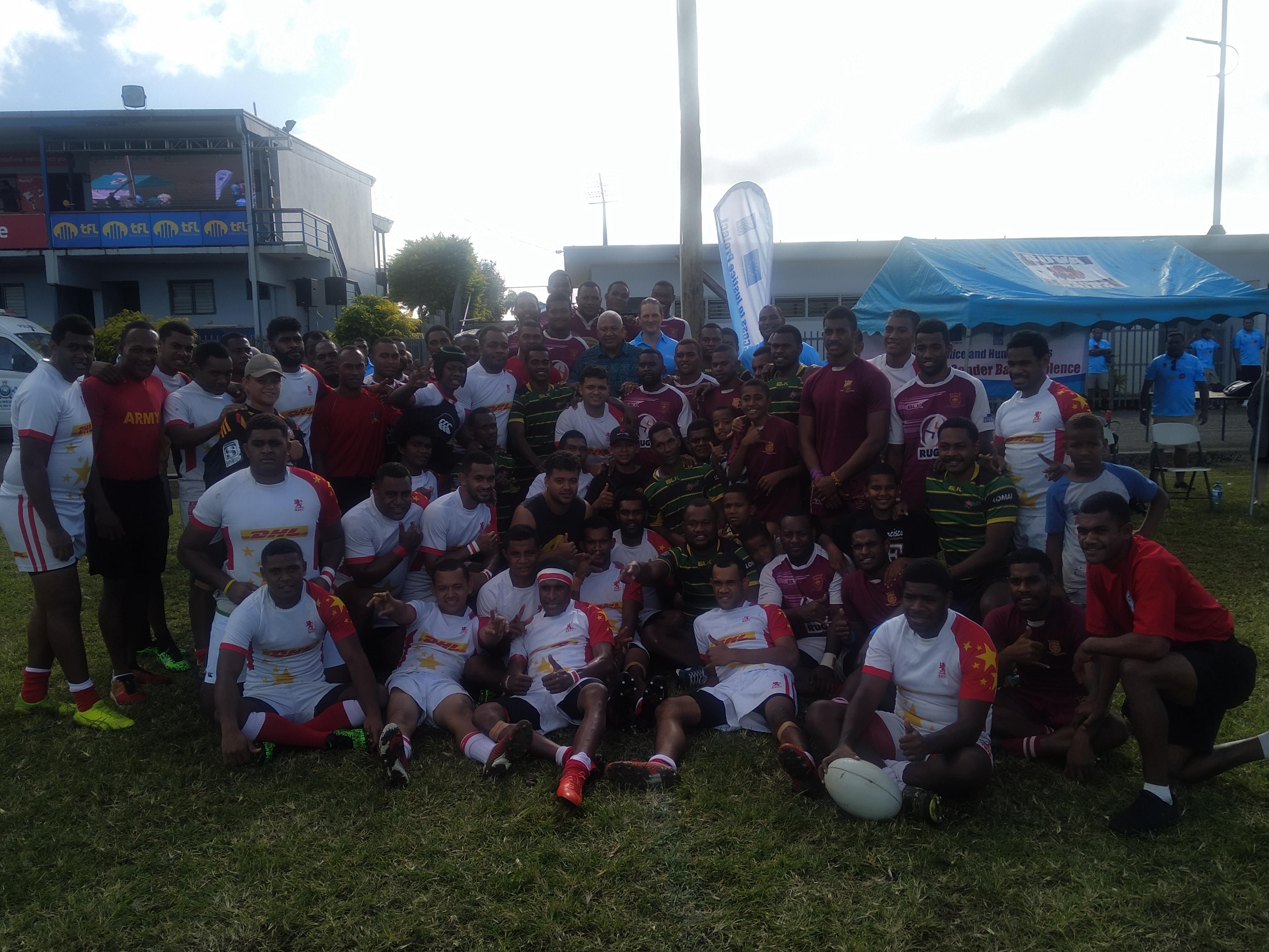 FRU president launches Suva rugby pre-season match - The Fiji Times